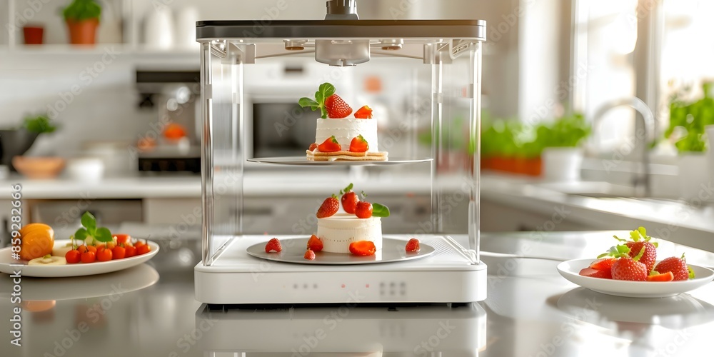 3D printers create food art in the kitchen innovative culinary ...