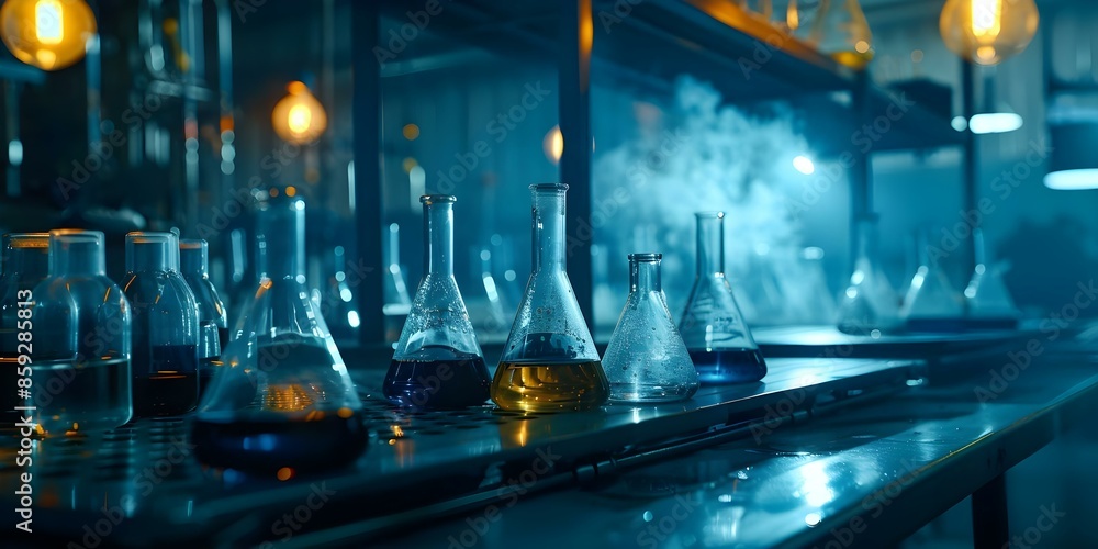 Deserted lab with equipment and glassware holds untapped potential for ...