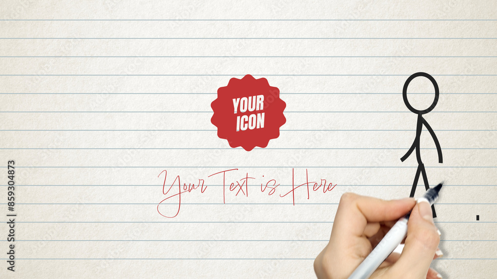 Doodle Logo Animation Stock Template | Adobe Stock