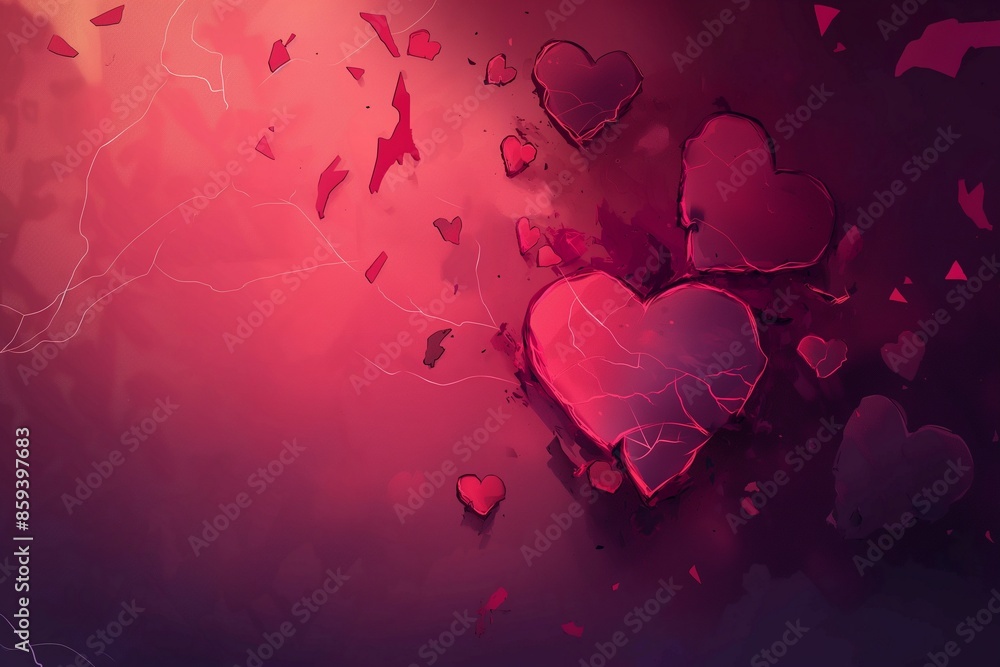 broken heart background, Beautiful Broken Heart Backgrounds for Your ...