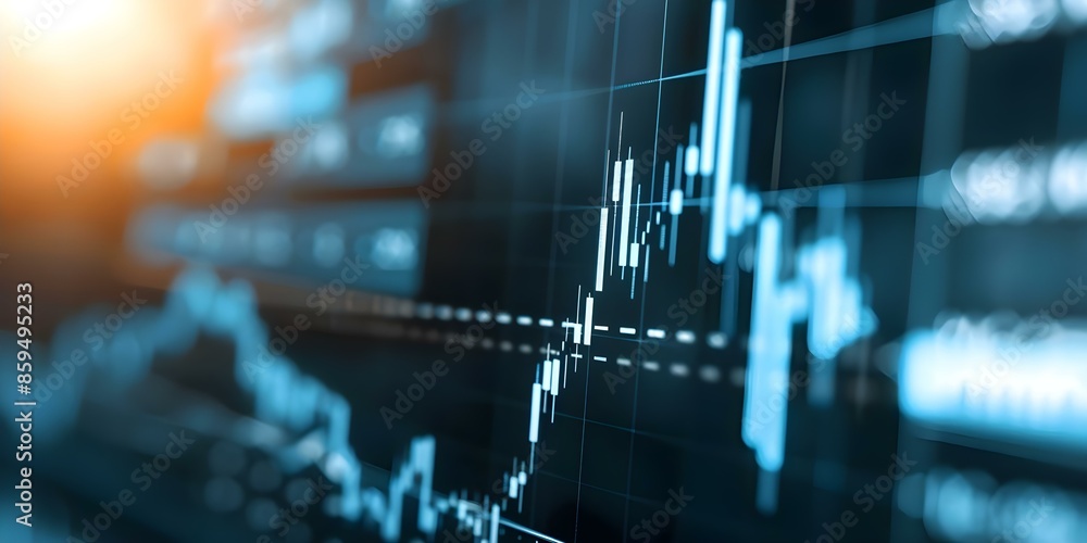 Stock trading investment dashboard with business intelligence diagram ...