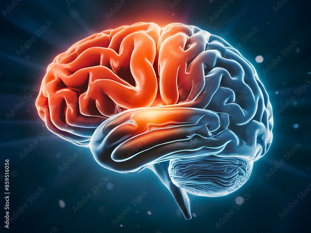 Detailed internal structure of the brain Includes the cerebellum ...