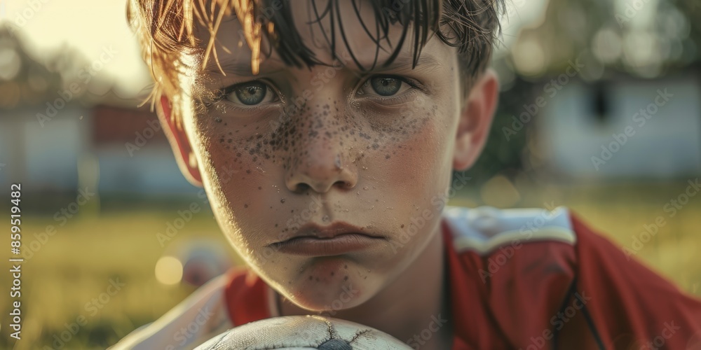 Sports, a football loss, a child's sadness about losing a fitness game ...