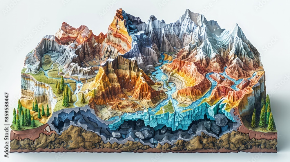 the process of the rock cycle, showing igneous rock formation ... the process of the rock cycle, showing igneous rock formation ...