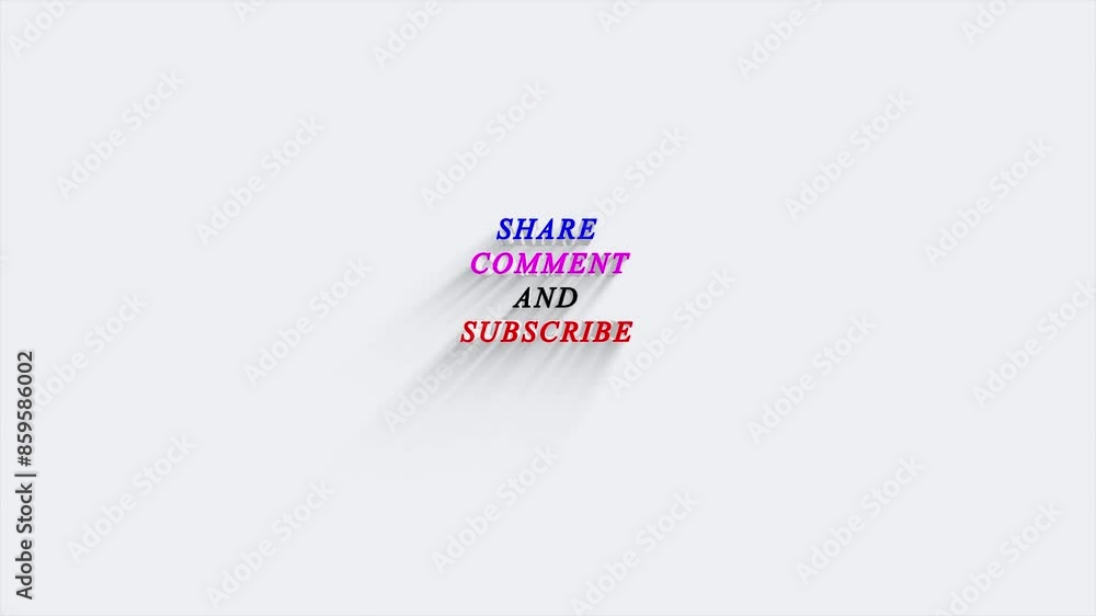 3d animated 4k an eye-catching hyper youtube outro animation. fully ...