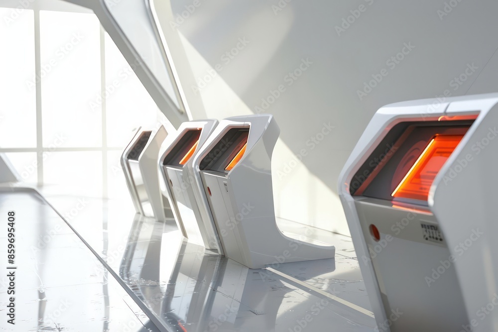 Conceptual design of a sleek, automated ticketing system for a ...
