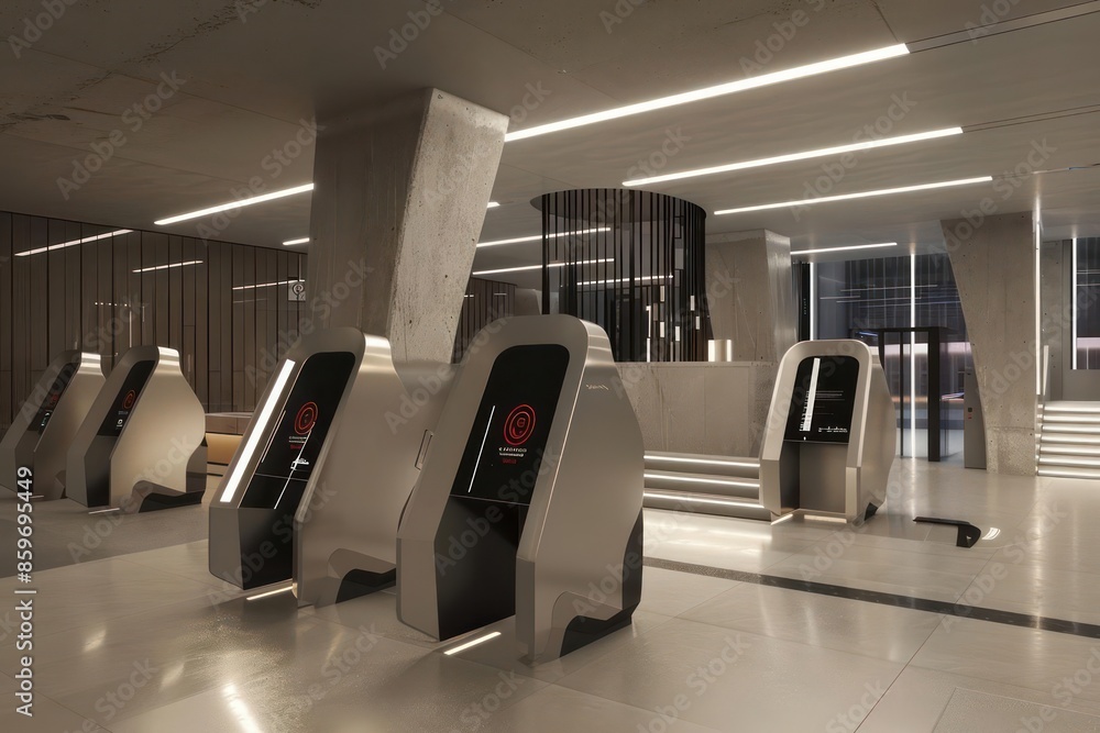 Conceptual design of a sleek, automated ticketing system for a ...
