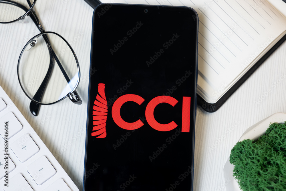 New York, USA - 11 June 2024: Coca-Cola Icecek Logo on Phone Screen ...