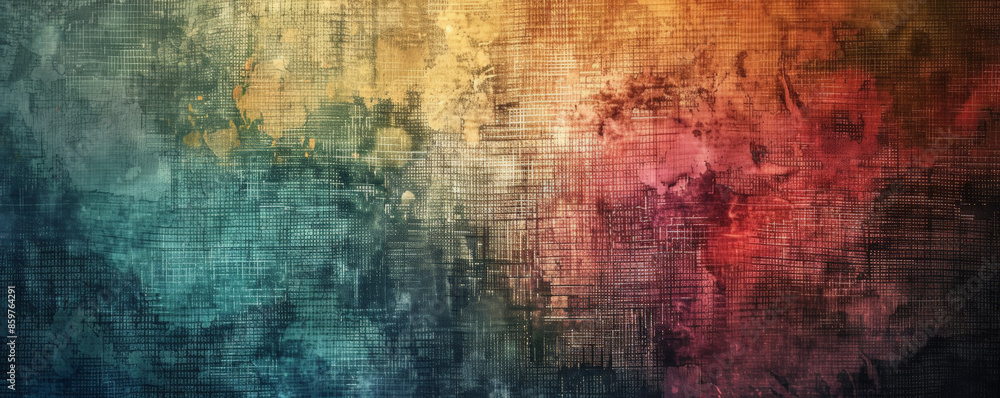 Design art background featuring a grunge texture with dark, muted ...