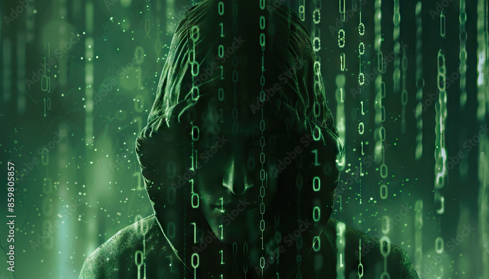 Deception is the camouflage of digital scammers: Depict a scammer ...