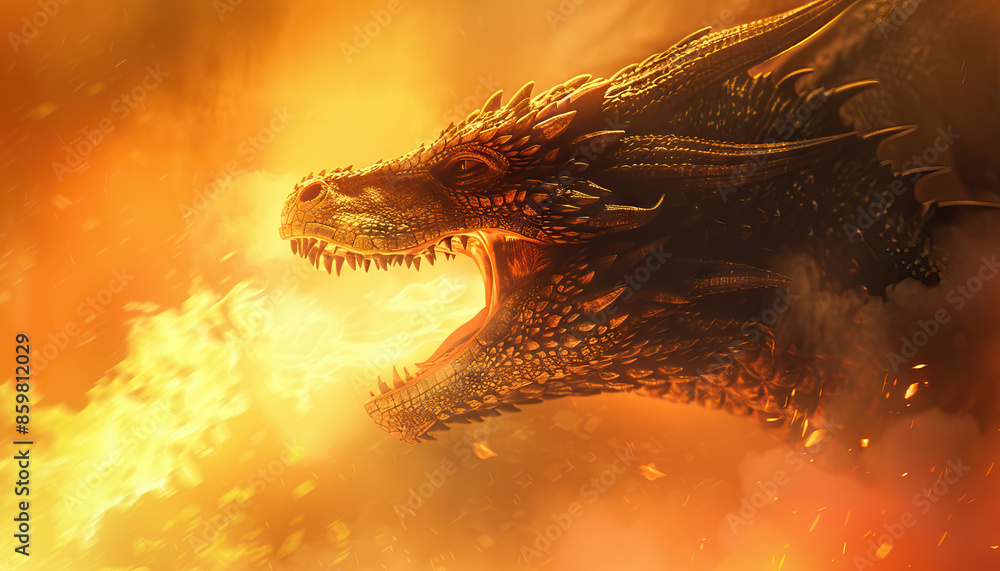Heat is the fiery breath of summer's dragon: Visualize a dragon ...