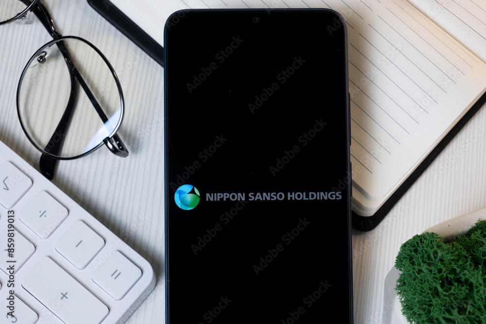 New York, USA - 11 June 2024: Nippon Sanso Logo on Phone Screen ...