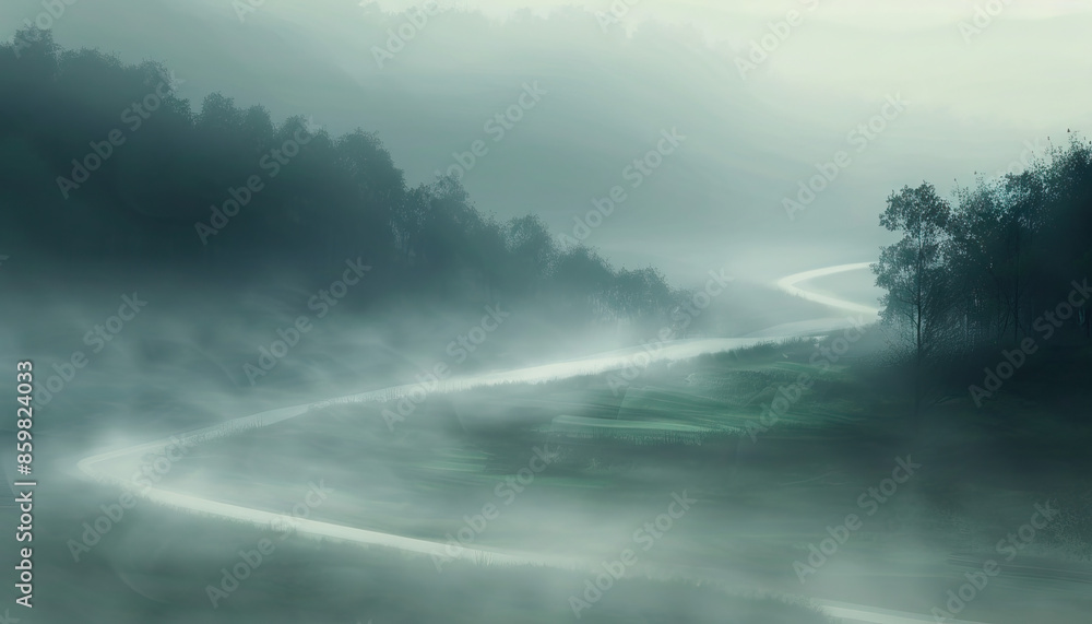 Distance is the fog that obscures love's path: Visualize a foggy ...