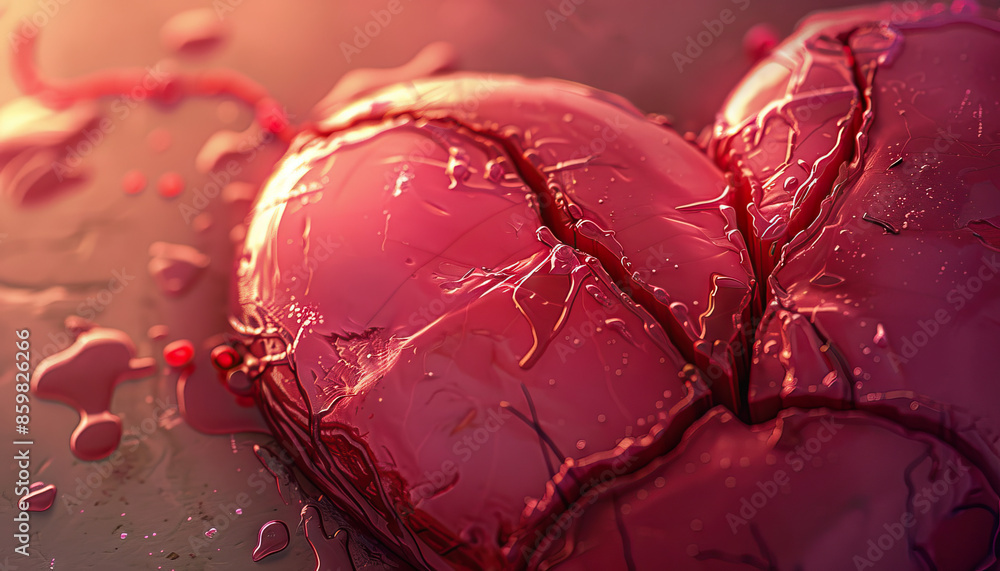 Heartbreak is the scar that remains after loves wounds heal. Heart on ...