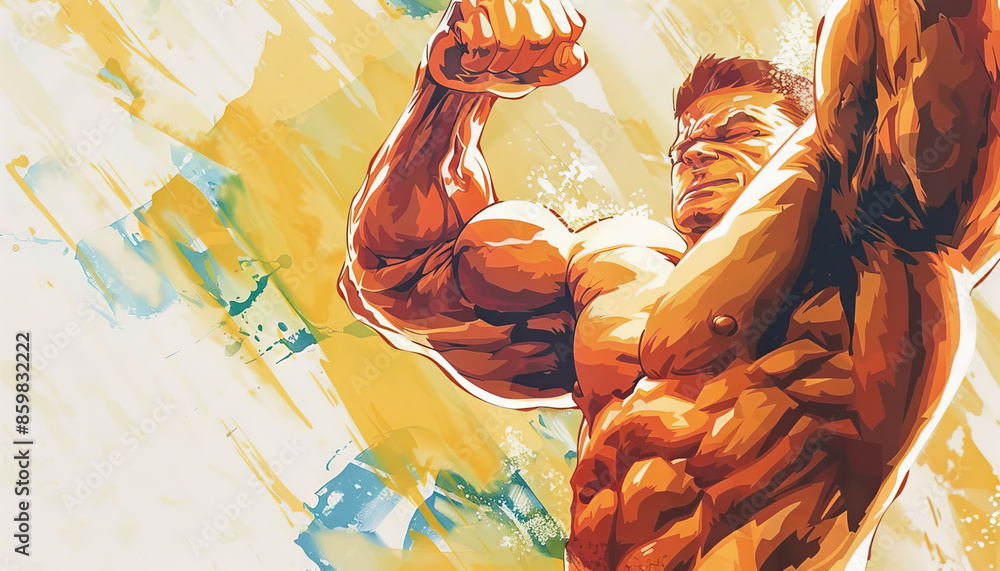 Power is the language of muscles: Picture a muscular person performing ...