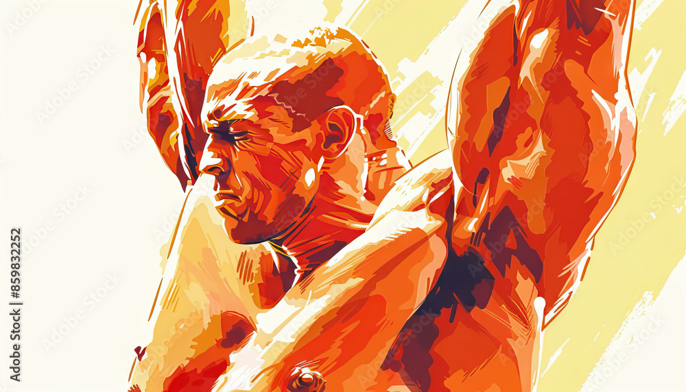 Power is the language of muscles: Picture a muscular person performing ...