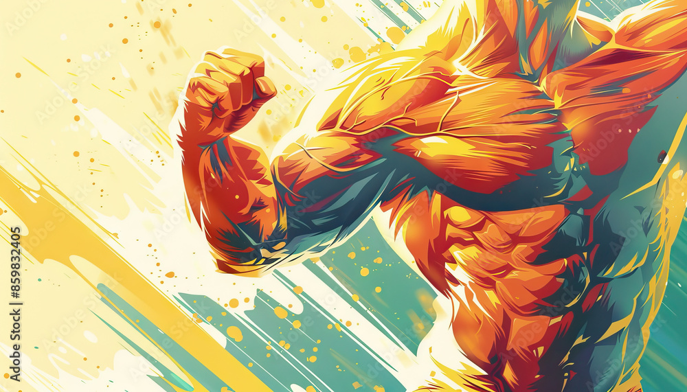 Power is the language of muscles: Picture a muscular person performing ...