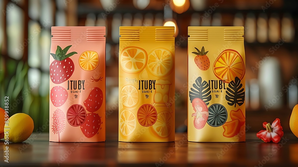 **Craft a candy packaging concept that emphasizes nostalgia and whimsy ...