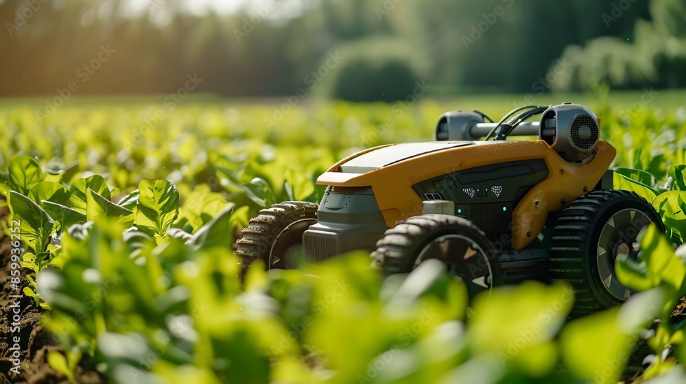 Agriculture robotic and autonomous car working in smart farm future 5g ...