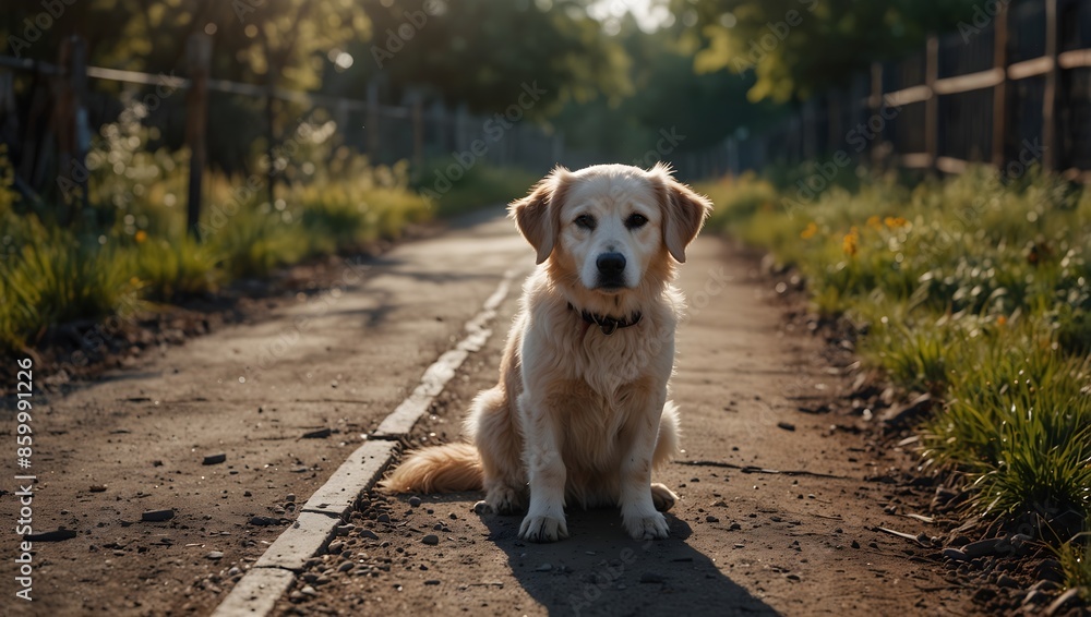 A narrative about a loyal dog's journey to find its way back home after ...