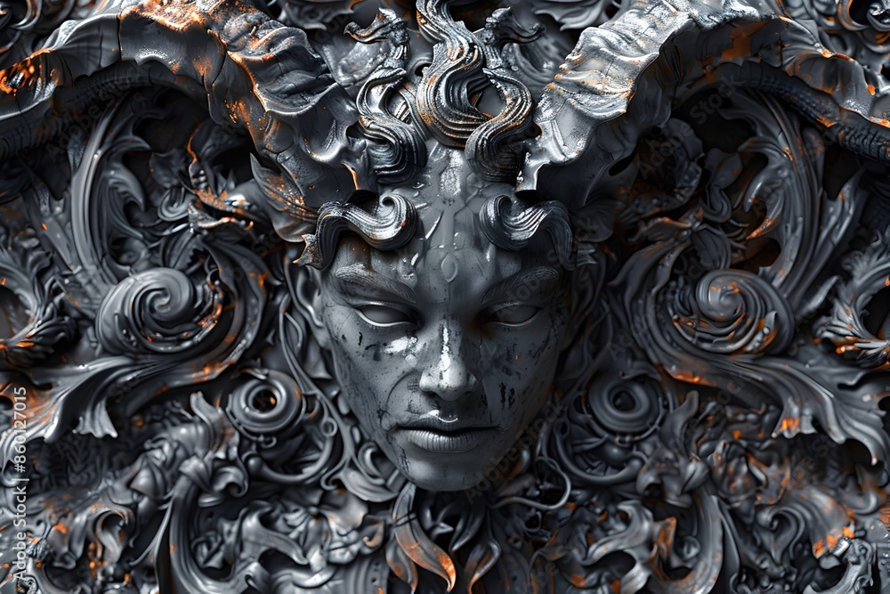 Haunting Demonic Imagery:Satanic Occult Symbols and Malevolent Dark ...