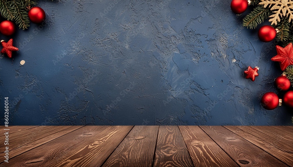 background with rough texture of grunge dark blue concrete wall with ...