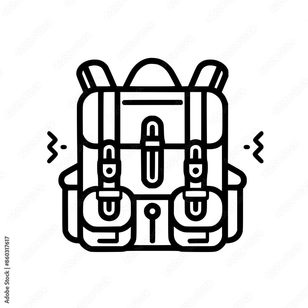 backpack icon, backpack svg, backpack png, backpack vector, suitcase ...