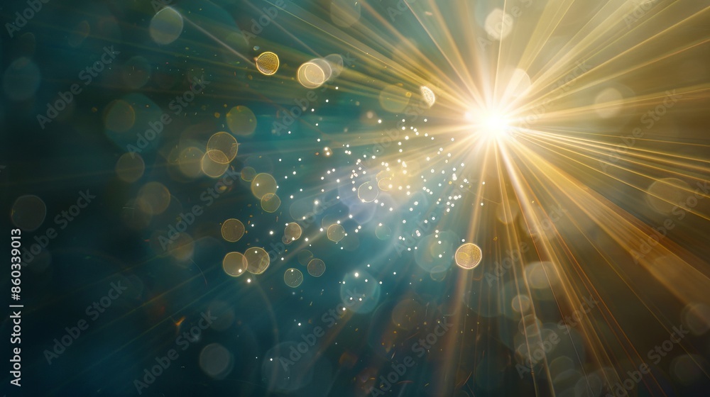 VFX sunlight, transparent special lens flare light effect, sun flash ...