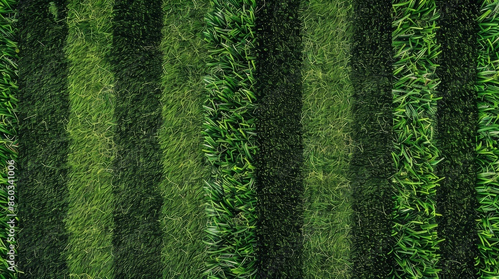 Seamless artificial green grass texture for various sports fields ...