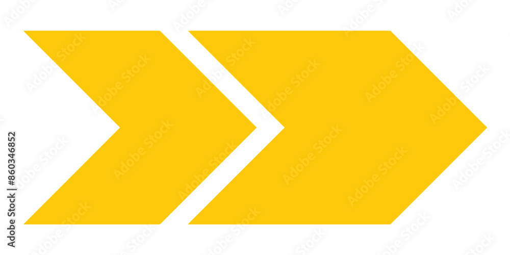 Fast Forward Arrow. Move forward arrow vector. Dynamic moving arrow ...