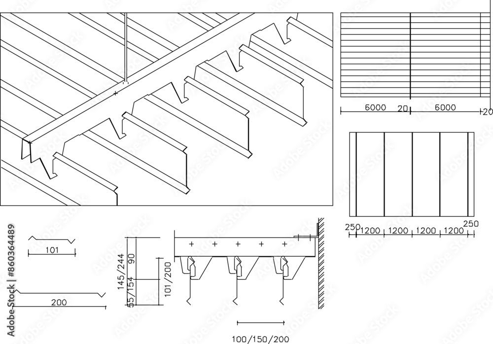 Vector silhouette illustration sketch of a detailed design of a house ...