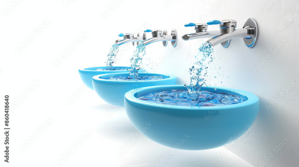 Emergency Eyewash Stations: Stations for flushing eyes with water in ...