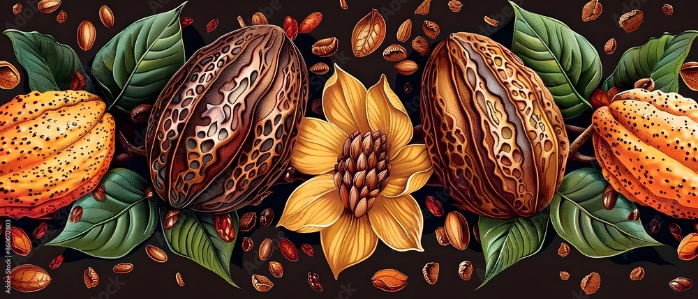 Rich Cocoa Design, Design an infographic showing the intricate process ...