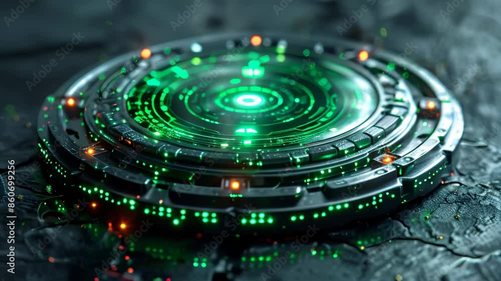 Radar display in black and green color. Stop the war campaign. Radar ...