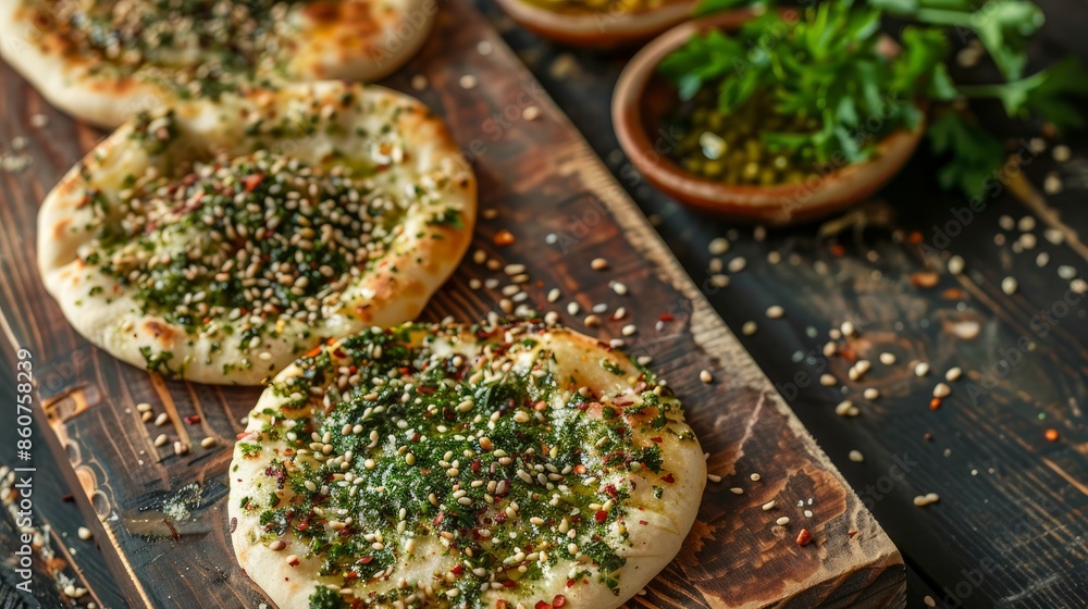 Try our mouthwatering homemade zaatar manakeesh. It's a classic ...