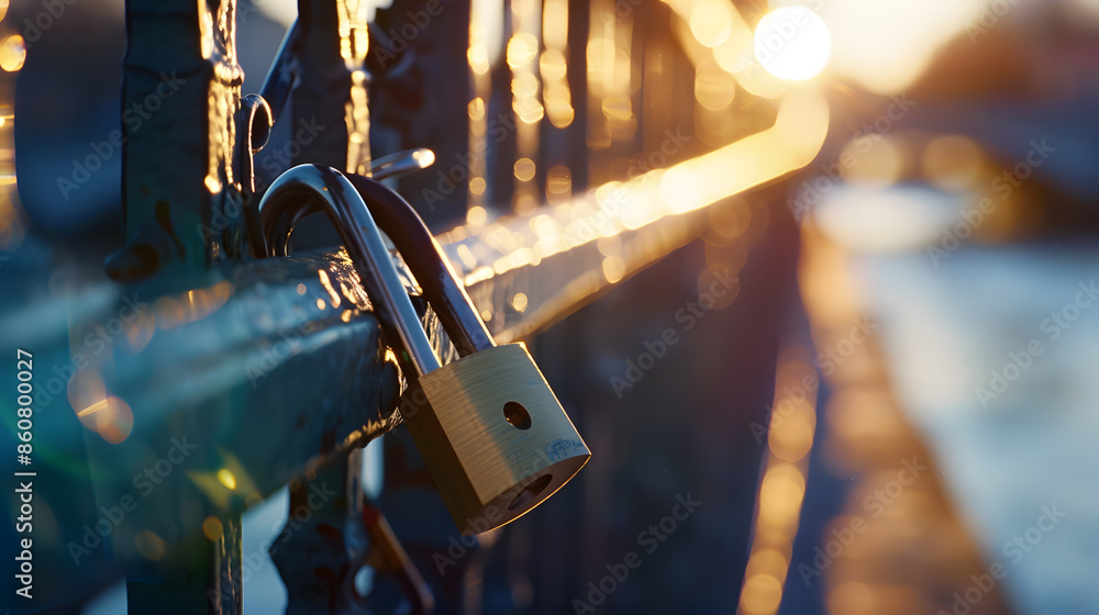 Wedding lock in soft focus as a symbol of love tenderness romance ...