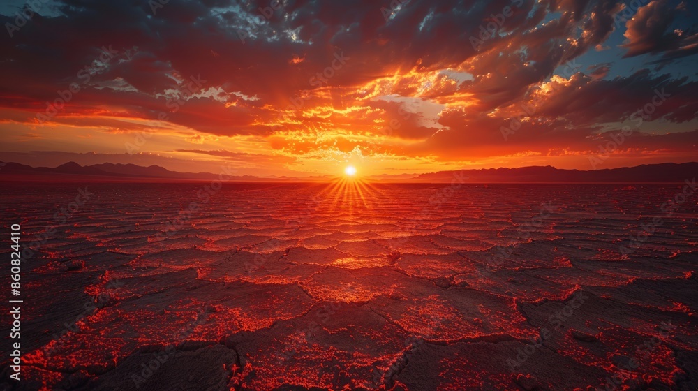 Blazing summer heat - show heat wave, high summer temperatures ...