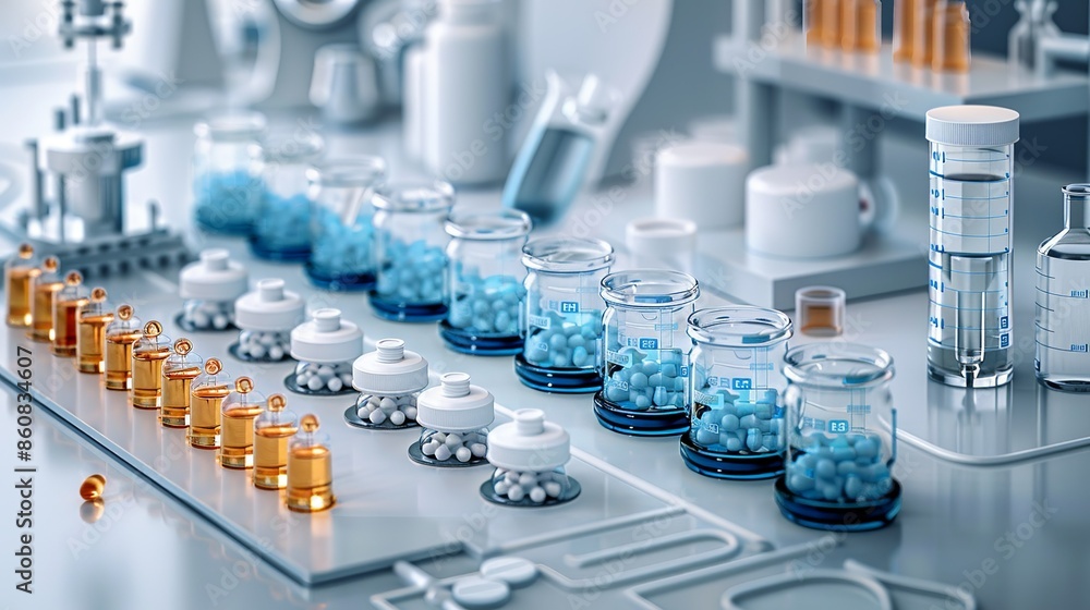 Detailed diagram showing the stages of drug development and testing ...