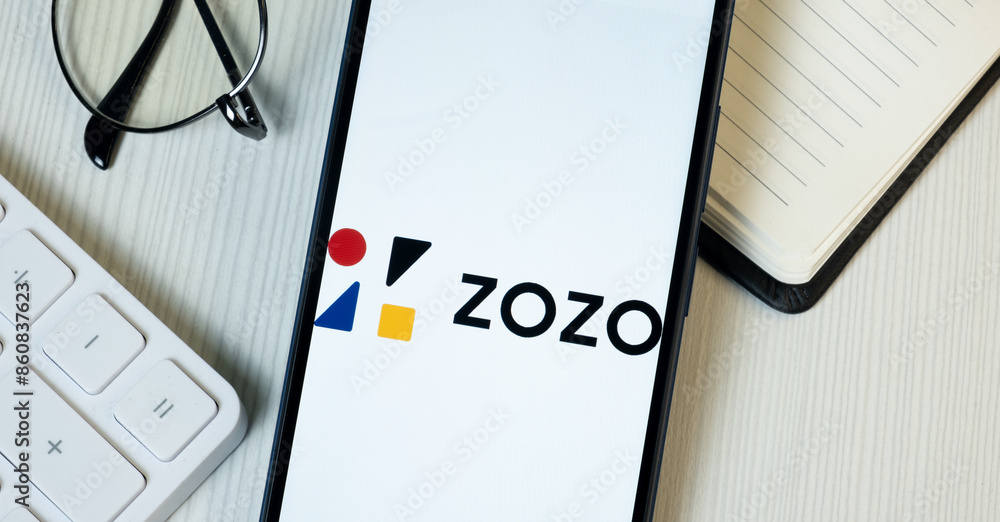 New York, USA - 21 June 2024: ZOZO Logo on Phone Screen, Company Icon Stock Photo | Adobe Stock