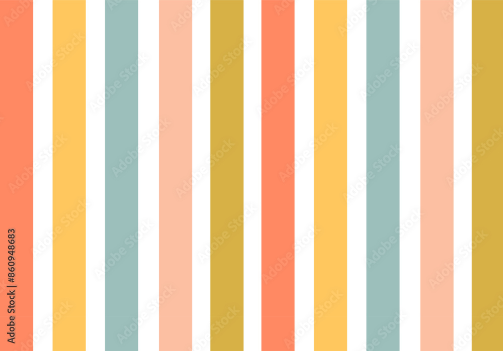 Seamless pattern of stripes of lines of bright colors in cartoon style ...