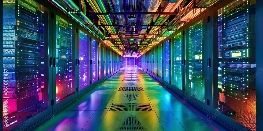 wallpaper server room data center cable LAN UTP, RJ45, cable optic ...