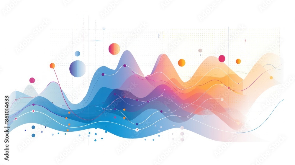 An informative 2D line graph showing the monthly temperature variations ...