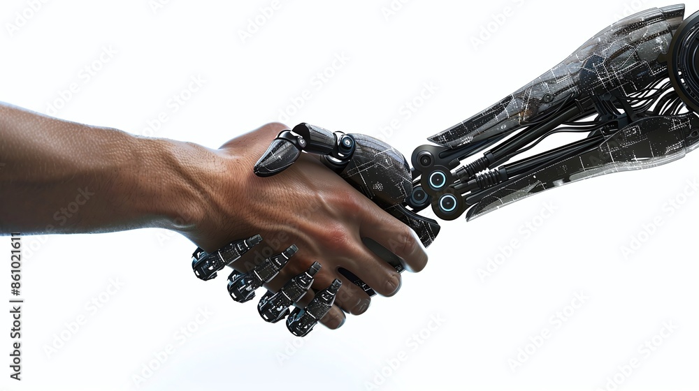 Bridging Humanity and Technology: A Symbolic Handshake Heralds a New ...