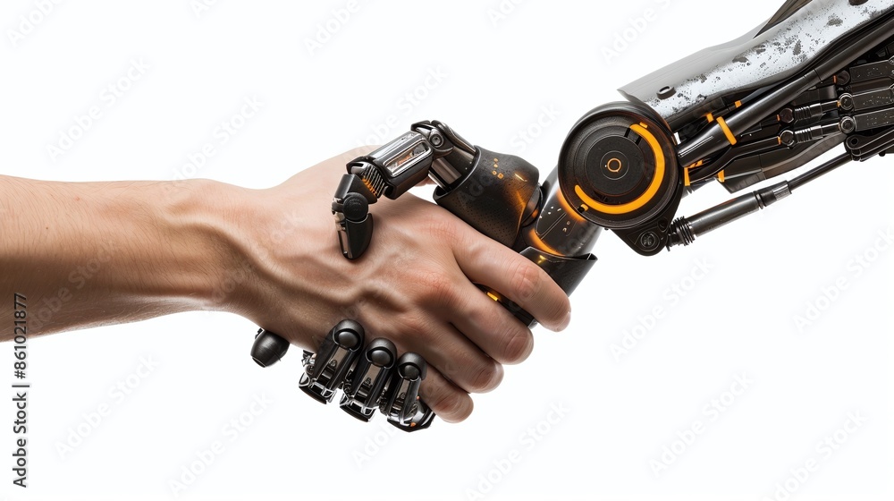 Bridging Humanity and Technology: A Symbolic Handshake Heralds a New ...