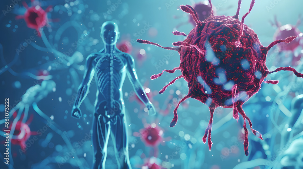 Harnessing the Body's Healing Abilities for Immunotherapy. Concept ...