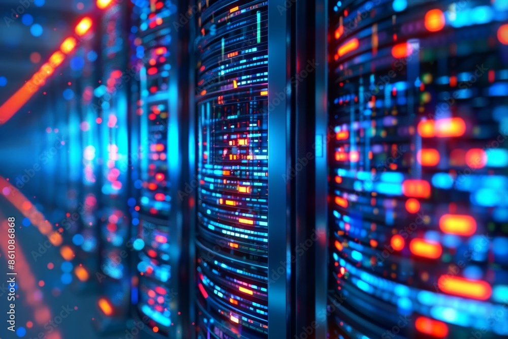 This illustration visualizes the processes of data backup and recovery ...