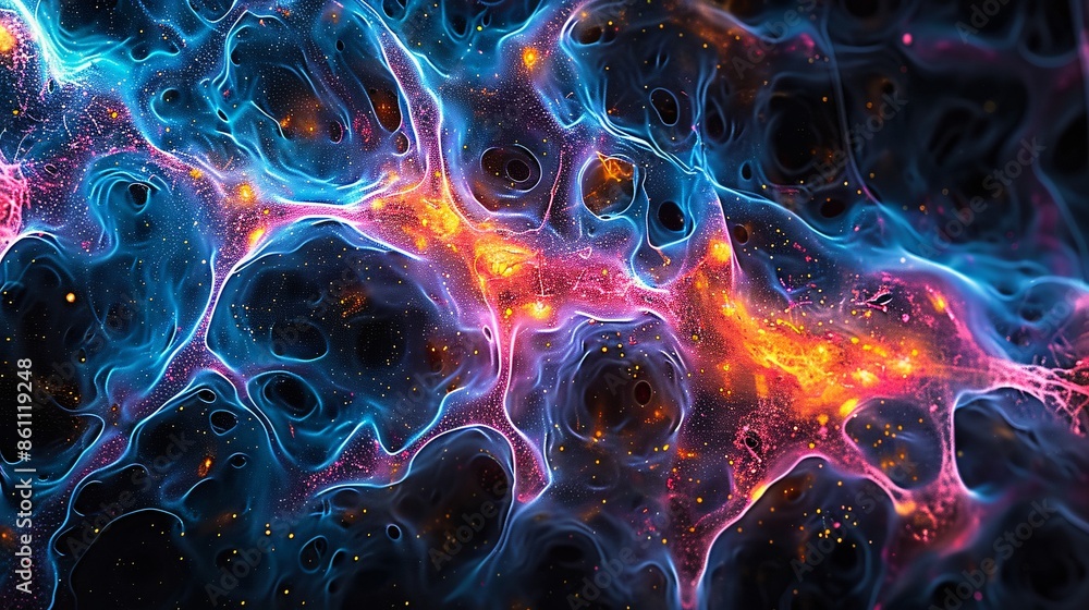 TEM visualization: actin-spectrin crosslinking dynamics, highlighting ...