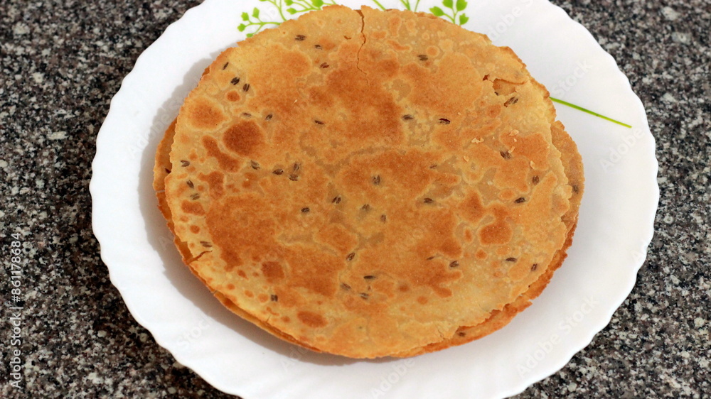 Khakhra made of wheat and jeera - cumin seeds and ghee. very healthy ...