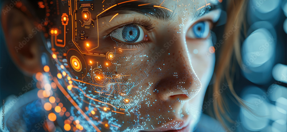 AI at work, function calling diagram, ultra realistic, precise and ...