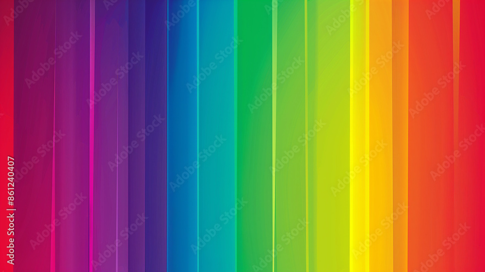 rainbow background, vertical rainbow stripes on the left side of screen ...